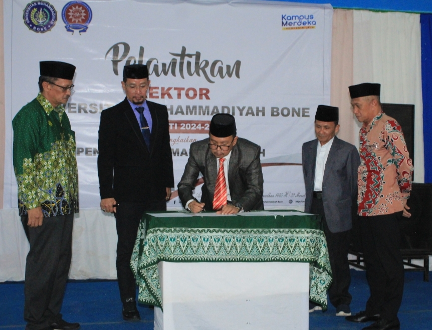 Sukses, Pelantikan Rektor UNIM Bone Masa Bakti 2024-2028 – Tribun Bone ...