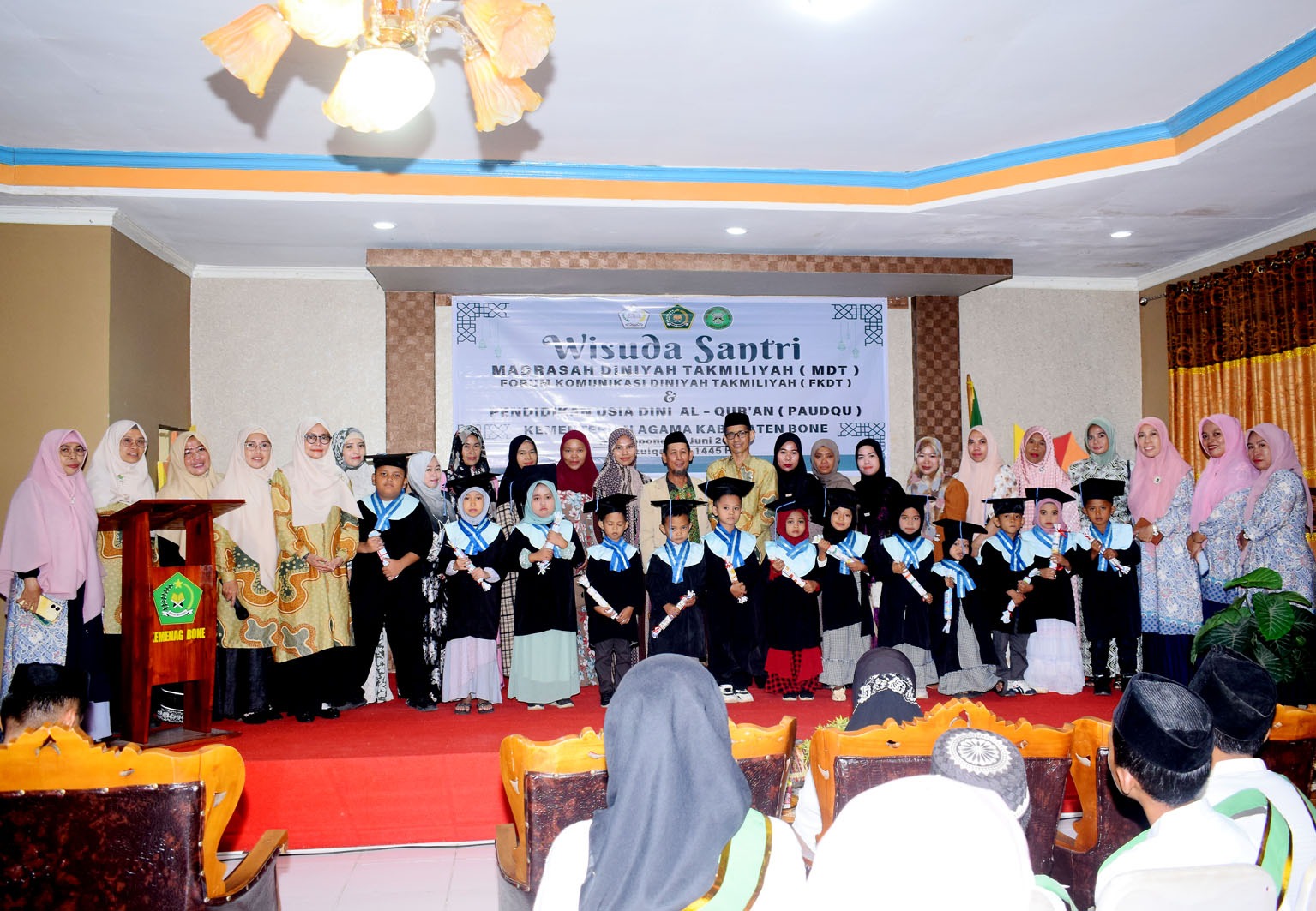 FKDT Wisuda Santri MDT dan PAUDQU, Lahirkan Generasi Qurani yang Handal ...